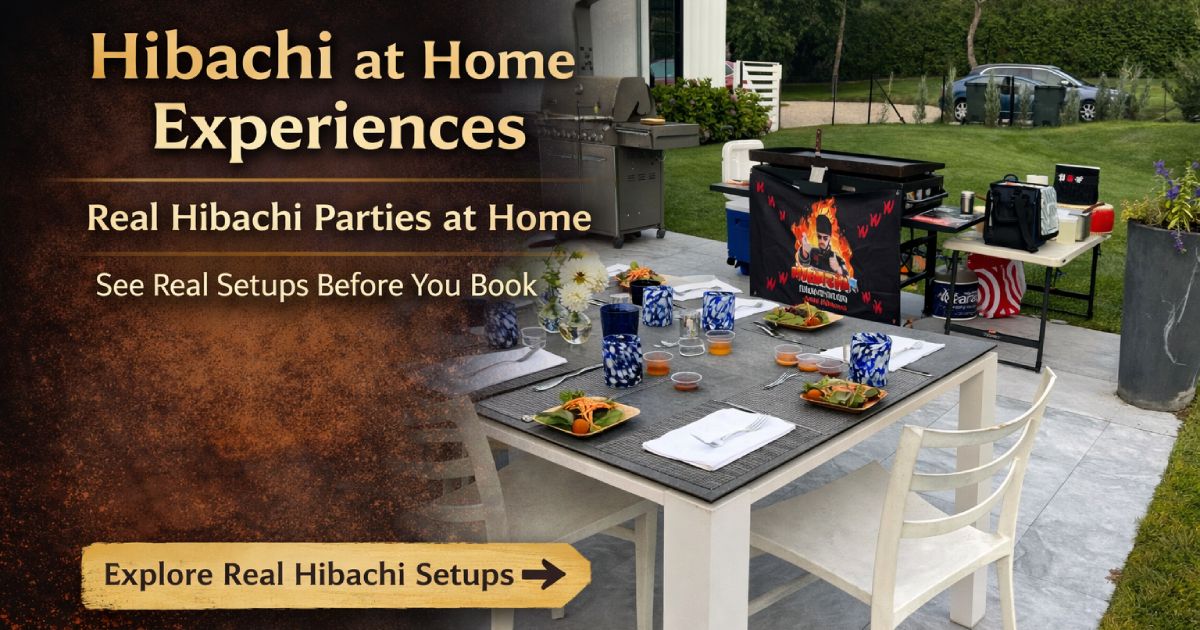 Hibachi at Home Experiences | Real Parties, Celebrations & Private Chef ...